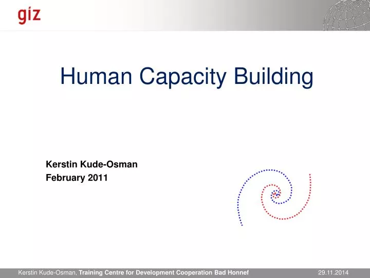 PPT - Human Capacity Building PowerPoint Presentation, free download ...