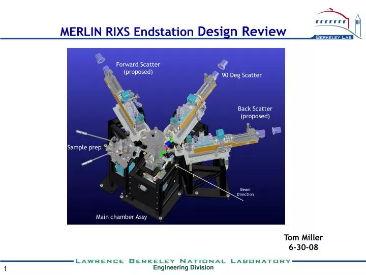 PPT - MERLIN RIXS Endstation Design Review PowerPoint Presentation, free download - ID:7015003