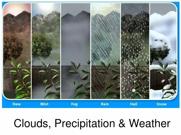 PPT - Clouds, Precipitation & Weather PowerPoint Presentation, free ...