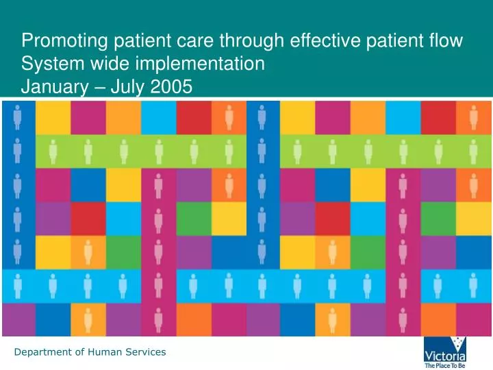PPT - Promoting patient care through effective patient flow System wide ...
