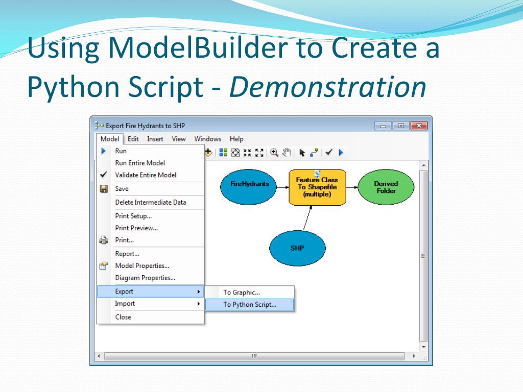 Ppt Automating Processes Using Modelbuilder Python And Windows Task Scheduler Powerpoint