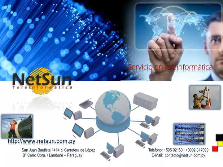 PPT - Servicio en teleinformática PowerPoint Presentation, free ...