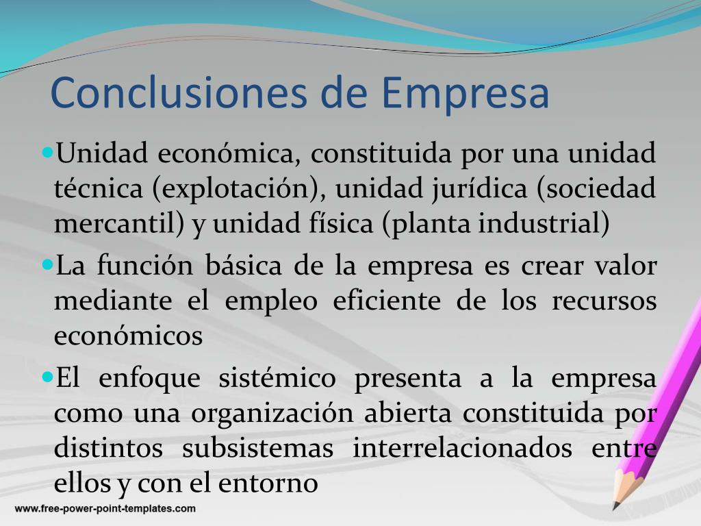 PPT - ECONOMÍA DE LA EMPRESA PowerPoint Presentation, free download ...