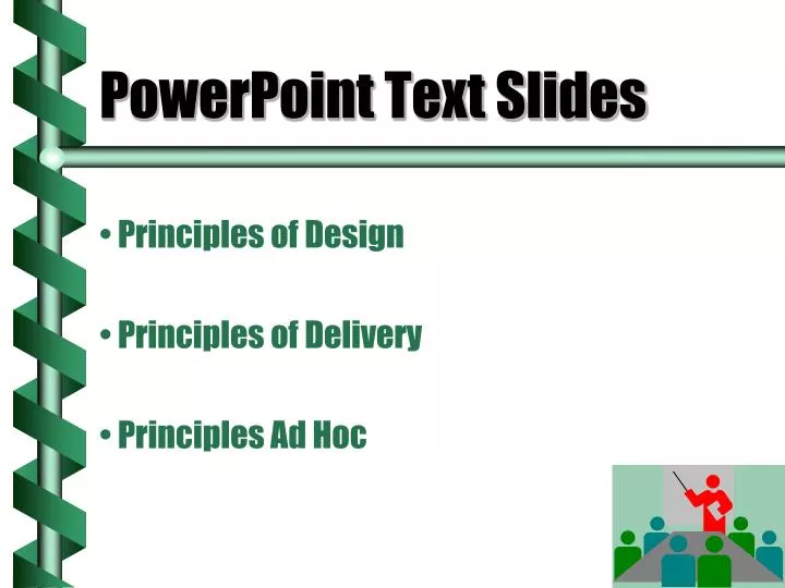 PPT - PowerPoint Text Slides PowerPoint Presentation, free download ...