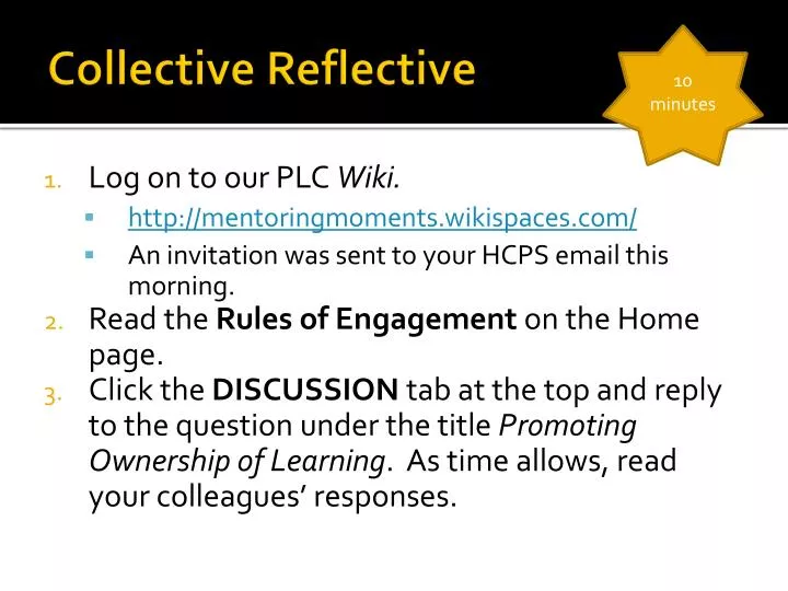 PPT - Collective Reflective PowerPoint Presentation, free download - ID ...