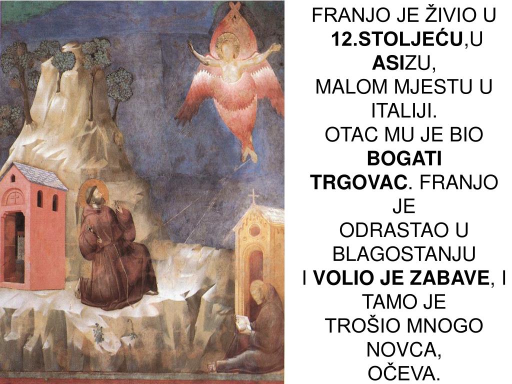 PPT - SVETI FRANJO ASIŠKI PowerPoint Presentation, free download - ID ...