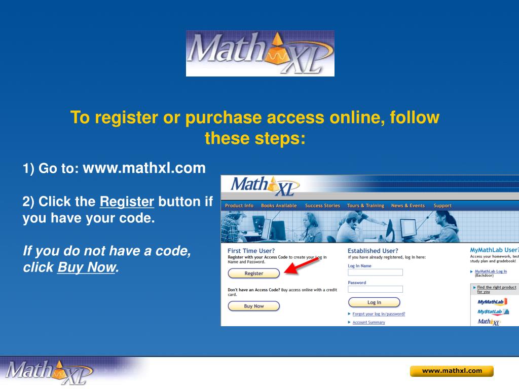 PPT - MathXL is included with your new math textbook PowerPoint ...