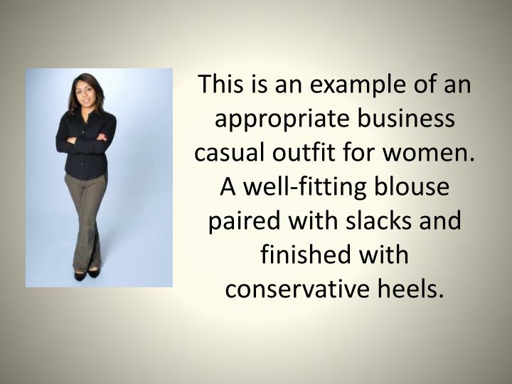 PPT - Professional Dress PowerPoint Presentation - ID:7023514