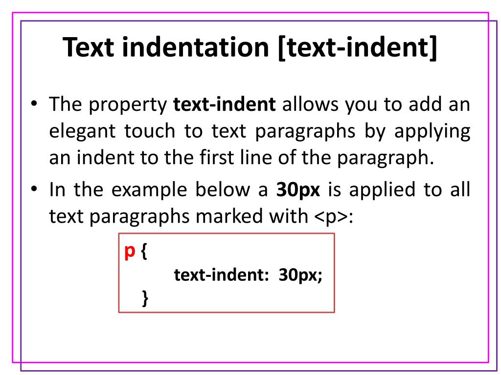 Ppt Introduction To Css Chapter No 02 Css Text” Powerpoint Presentation Id7024052