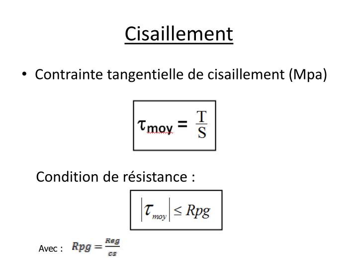 PPT - RDM Résistance des matériaux PowerPoint Presentation - ID:7024535