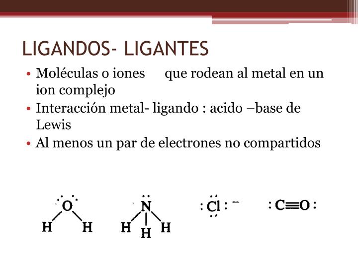 PPT - Compuestos de coordinación PowerPoint Presentation - ID:7024902