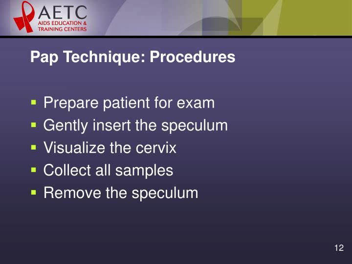 PPT - Cervical Cancer Screening in HIV-Infected Women: Pap Smears and ...
