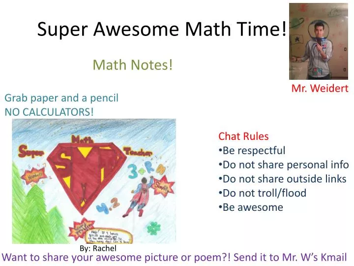 PPT - Super Awesome Math Time! PowerPoint Presentation, free download ...
