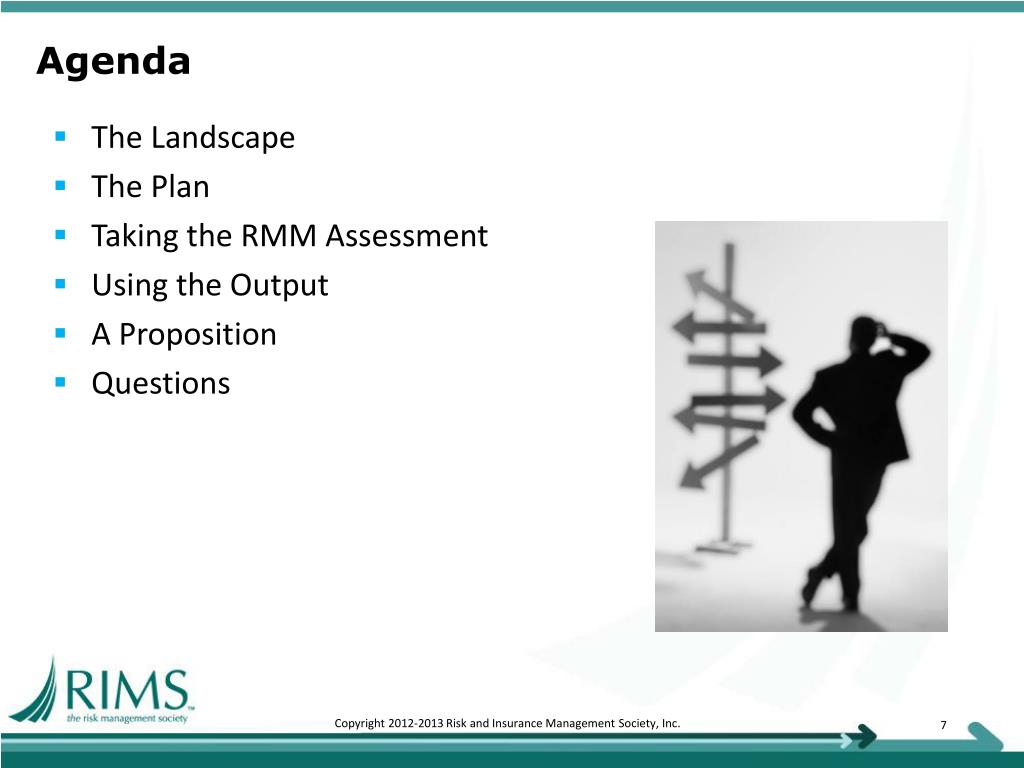 PPT - RIMS Risk Maturity Model (RMM) Webinar with RIMS Chapter Officers ...
