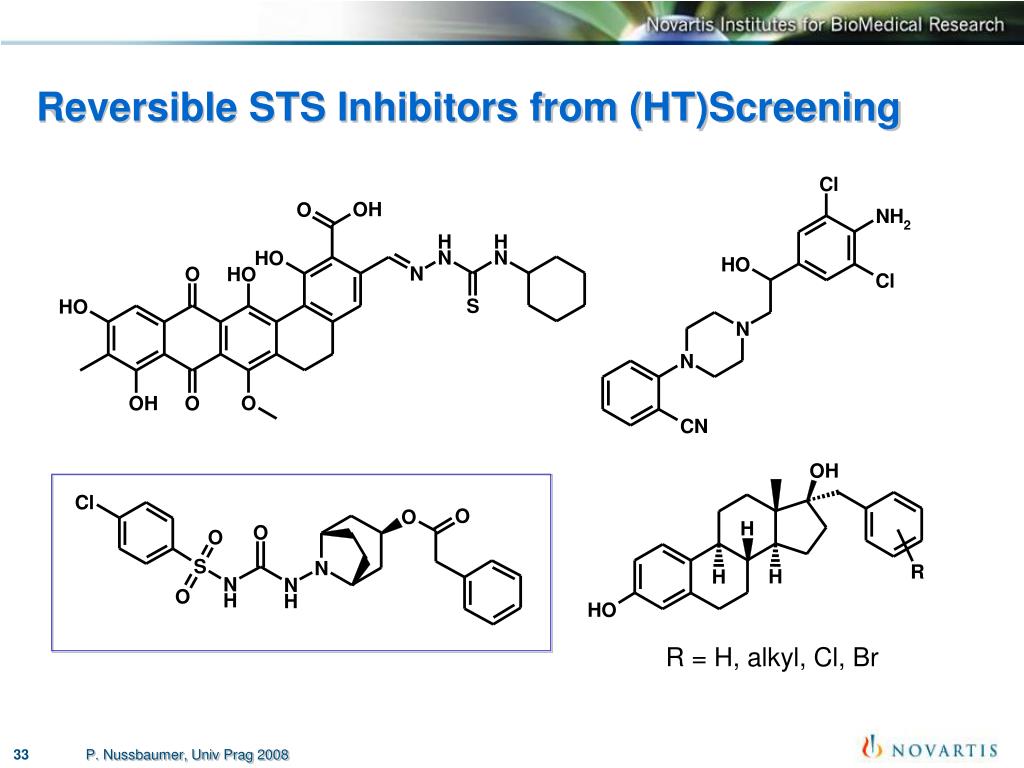 PPT - Steroid Sulfatase Inhibitors: Potential New Drugs for the ...