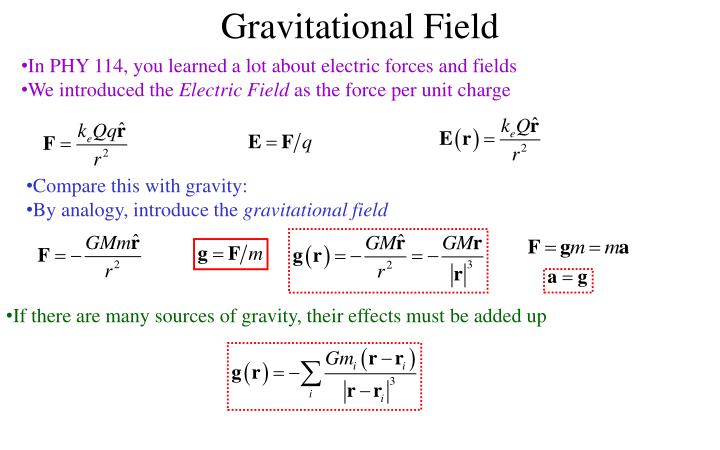 PPT - Gravitational Potential Energy The potential energy is the ...