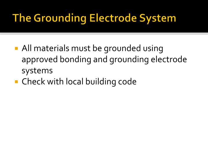 PPT - EARTHING & GROUNDING PowerPoint Presentation - ID:7030957