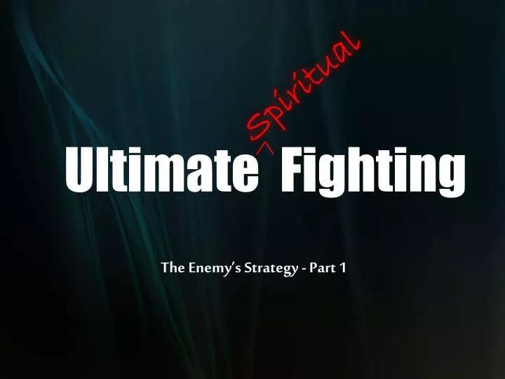 PPT - Ultimate Fighting PowerPoint Presentation, free download - ID:7032613