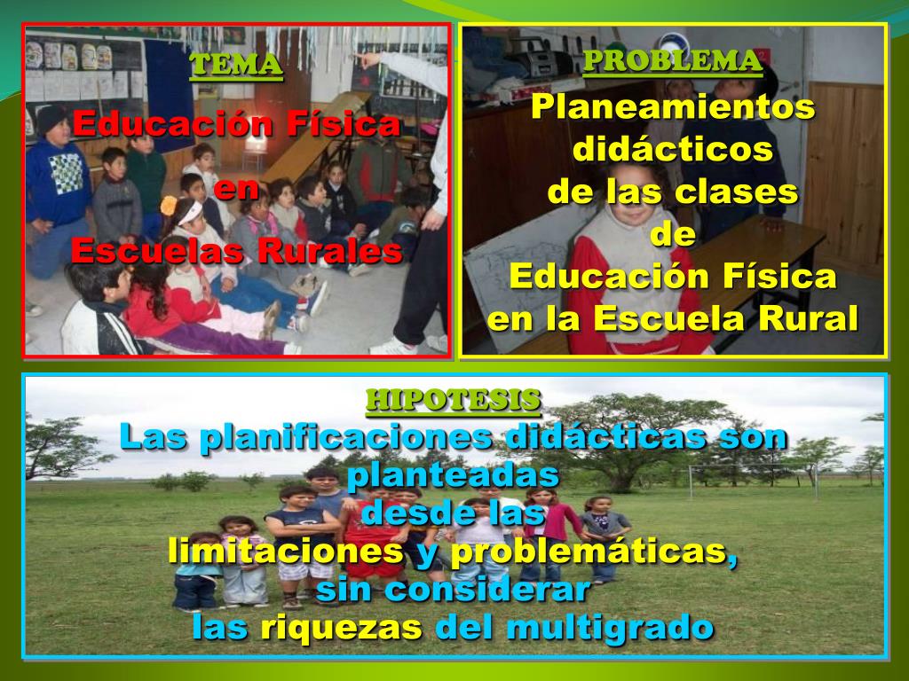 PPT - LAS RIQUEZAS DE UN MULTIGRADO EN LA ESCUELA RURAL PowerPoint ...