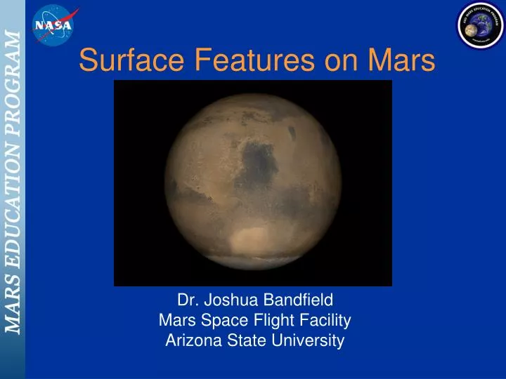 PPT - Surface Features on Mars PowerPoint Presentation, free download ...
