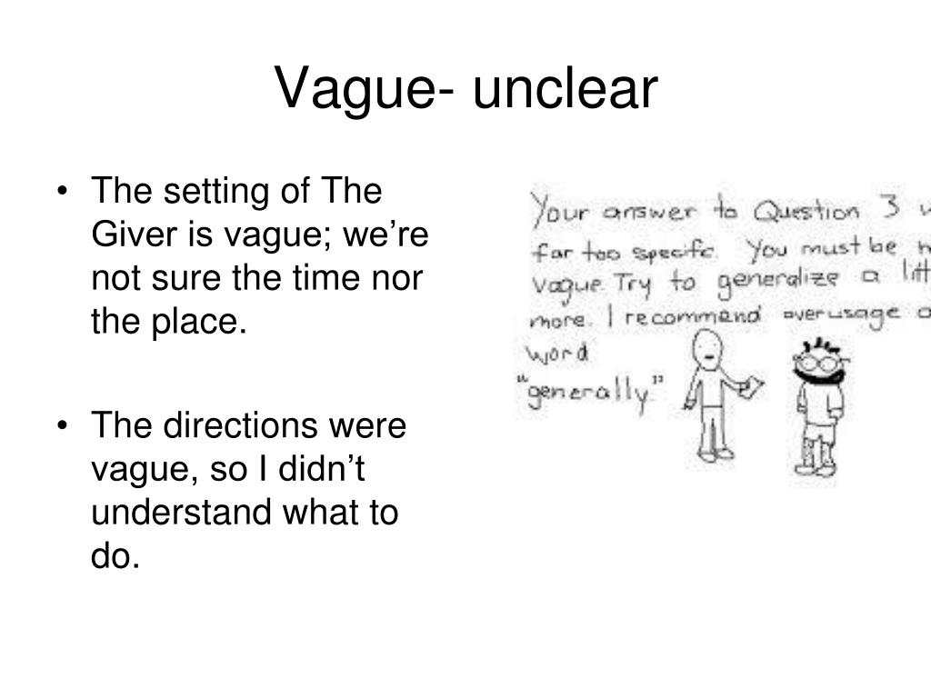 PPT - The Giver Vocabulary PowerPoint Presentation, free download - ID ...