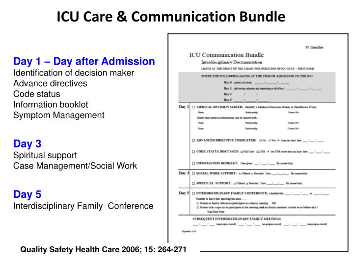 PPT - ICU Care & Communication Bundle PowerPoint Presentation - ID:7034376