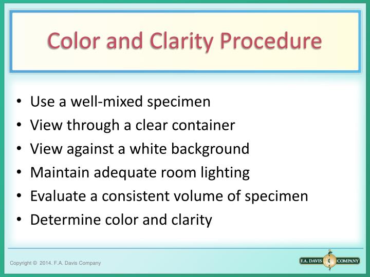 PPT - PHYSICAL EXAMINATION OF URINE PowerPoint Presentation - ID:7036624