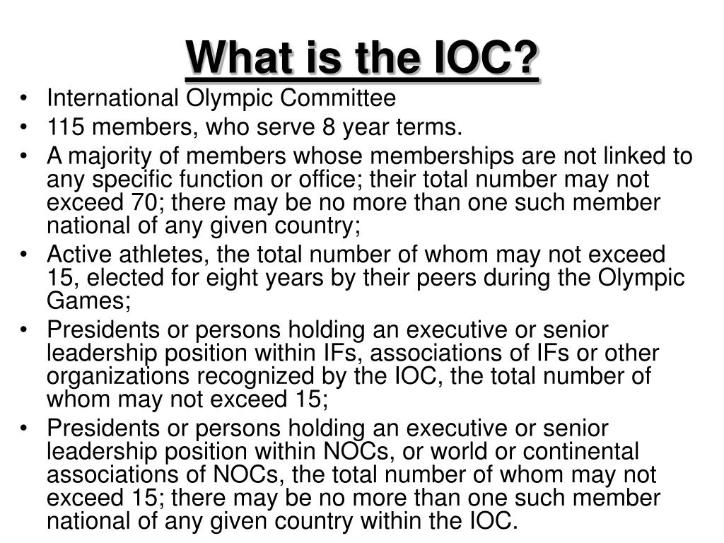 PPT - Where in the World Will the Olympics Occur? PowerPoint ...