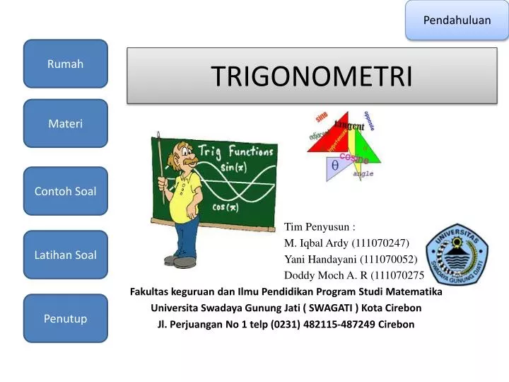 PPT - TRIGONOMETRI PowerPoint Presentation, free download - ID:7039184