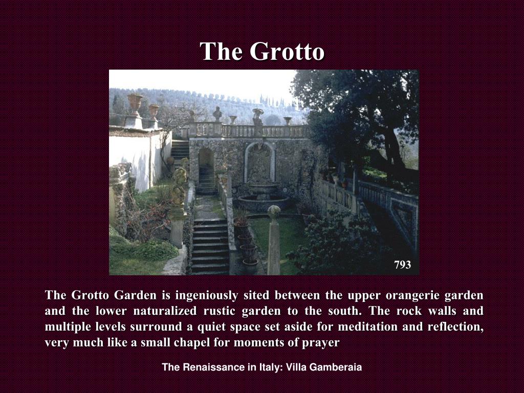 PPT - The Renaissance in Italy: Villa Gamberaia PowerPoint Presentation ...