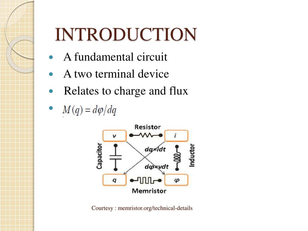 PPT - MEMRISTOR PowerPoint Presentation, free download - ID:7040314 PPT - MEMRISTOR PowerPoint Presentation, free download - ID:7040314