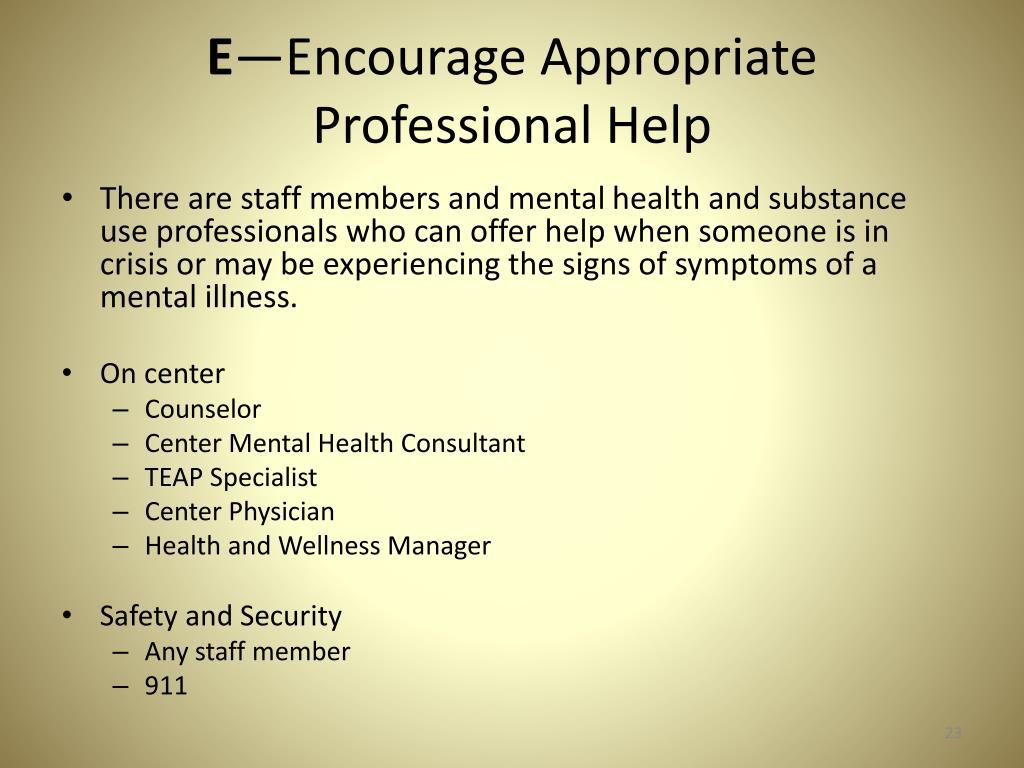 PPT - The Role of Mental Health in Preventing Gun Violence in Job Corps ...