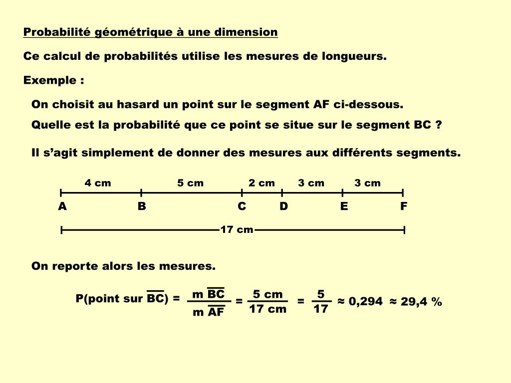 PPT - Probabilités géométriques PowerPoint Presentation, free download ...