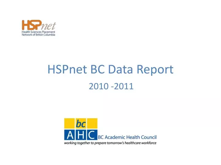 PPT - HSPnet BC Data Report PowerPoint Presentation, free download - ID ...