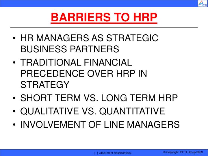 PPT - MS-23 HUMAN RESOURCE PLANNING PowerPoint Presentation - ID:7044139