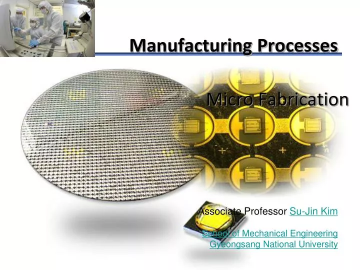 PPT - Manufacturing Processes PowerPoint Presentation, free download ...