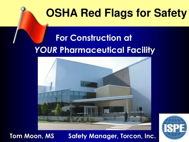 PPT - OSHA Red Flags for Safety PowerPoint Presentation, free download ...