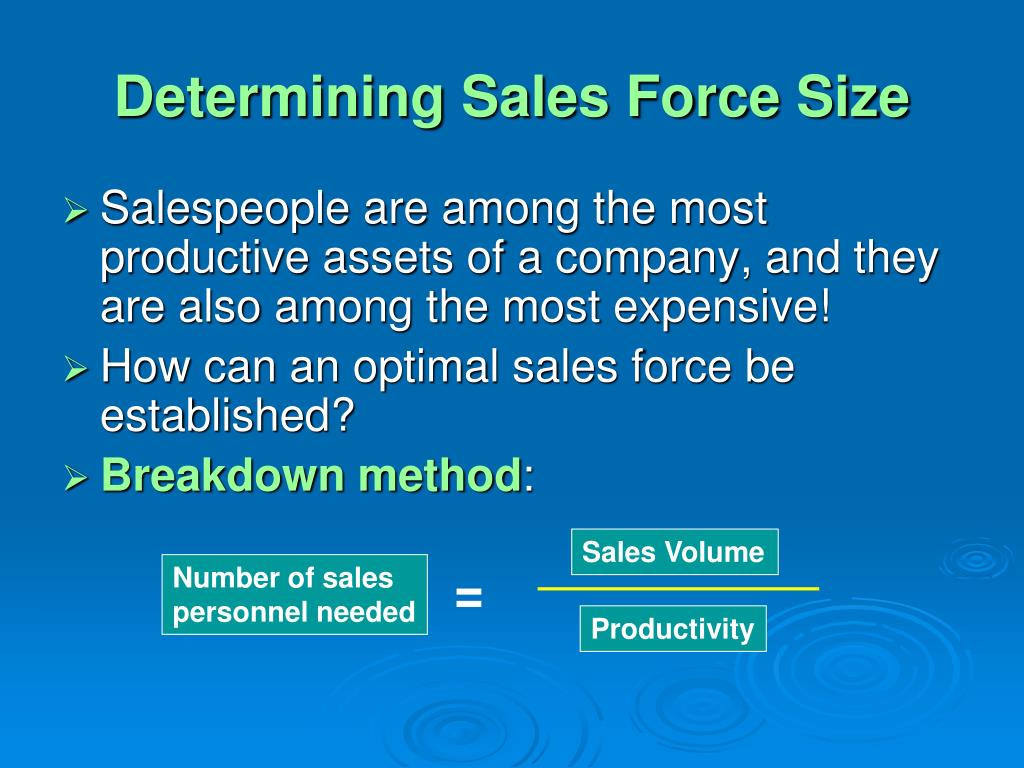 PPT - The Strategic Role of Information in Sales Management PowerPoint ...