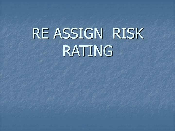 PPT - RISK ASSESSMENT AND MANAGEMENT PowerPoint Presentation - ID:7047733