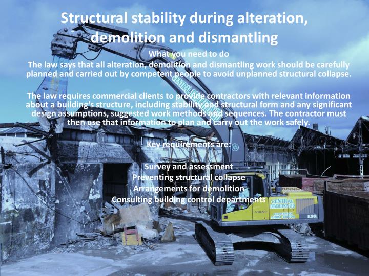 PPT - Demolition PowerPoint Presentation - ID:7047736