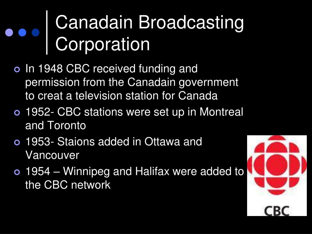 PPT - Evolution of Television in Canada: Impact on Culture and Society ...