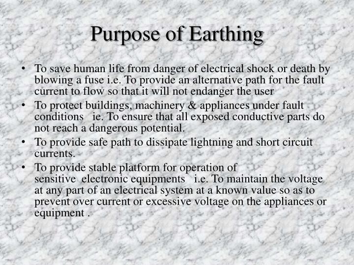 PPT - Earthing & Grounding PowerPoint Presentation - ID:7050190