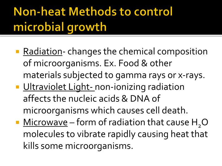 PPT - Control of Microbial Growth PowerPoint Presentation - ID:7050625