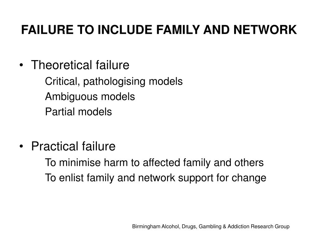 PPT - Families Disempowered by Addiction PowerPoint Presentation, free ...
