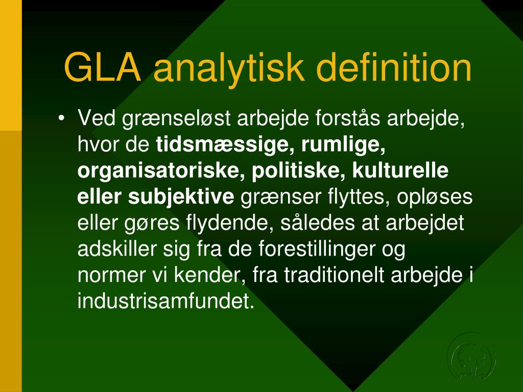 PPT - Psykisk arbejdsmiljø mellem grænseløshed og standardisering ...