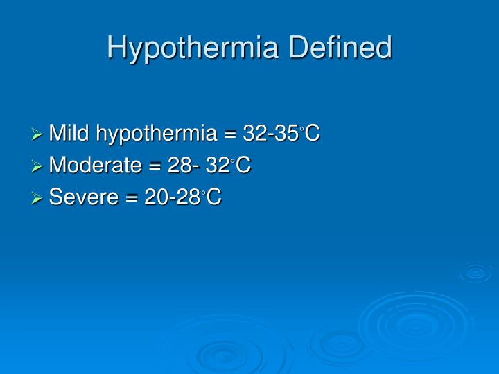 PPT - Therapeutic Hypothermia for Post-Cardiac Arrest Patients ...