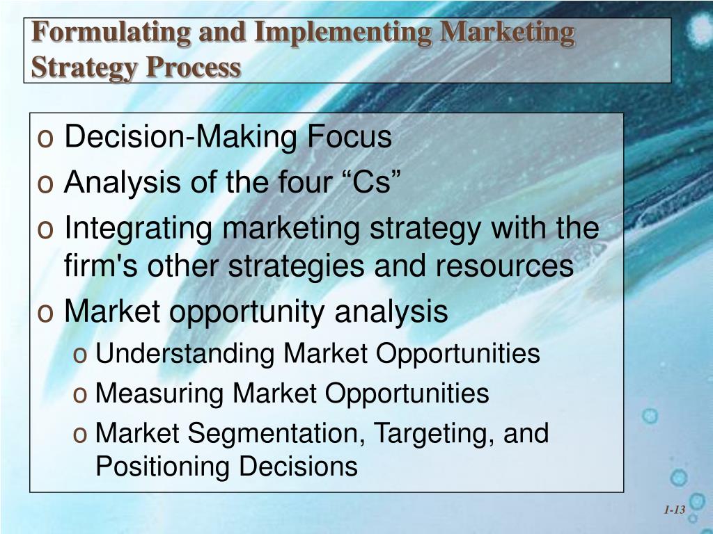 PPT - Market-Oriented Perspectives Underlie Successful Corporate ...