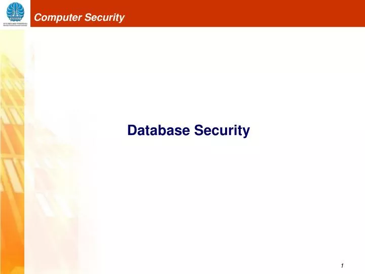PPT - Database Security PowerPoint Presentation, free download - ID:7054712