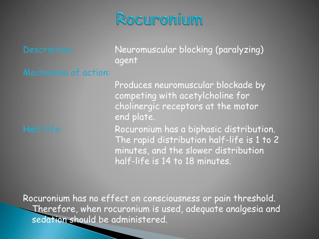 PPT - Rocuronium PowerPoint Presentation, free download - ID:7054928 PPT - Rocuronium PowerPoint Presentation, free download - ID:7054928