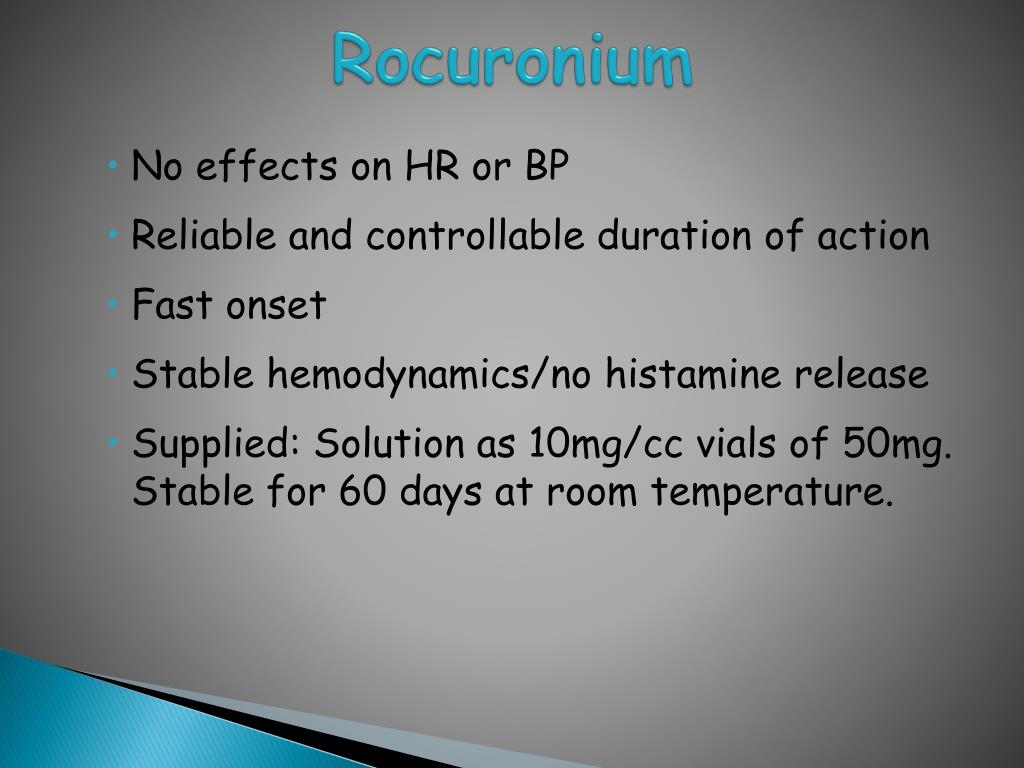 PPT - Rocuronium PowerPoint Presentation, free download - ID:7054928 PPT - Rocuronium PowerPoint Presentation, free download - ID:7054928